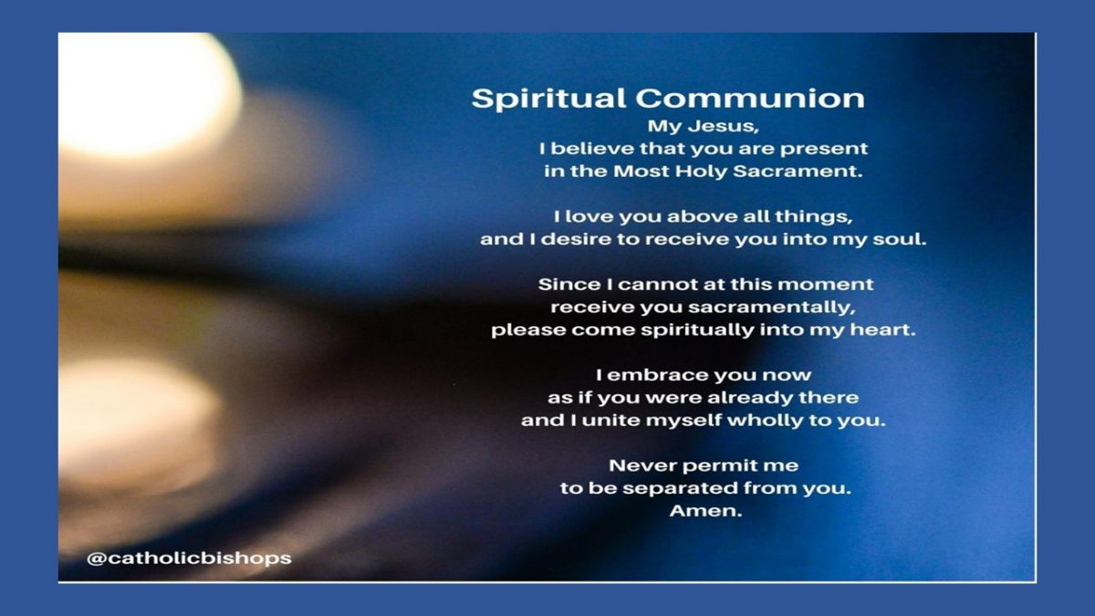 Communion Prayer - New Ross Parish